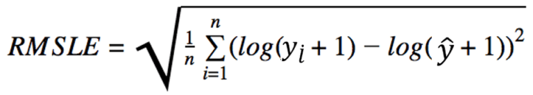 RMSLE を用いた評価指標 – S-Analysis
