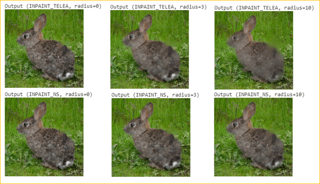 OpenCVで画像のInpaintingの解説 – S-Analysis